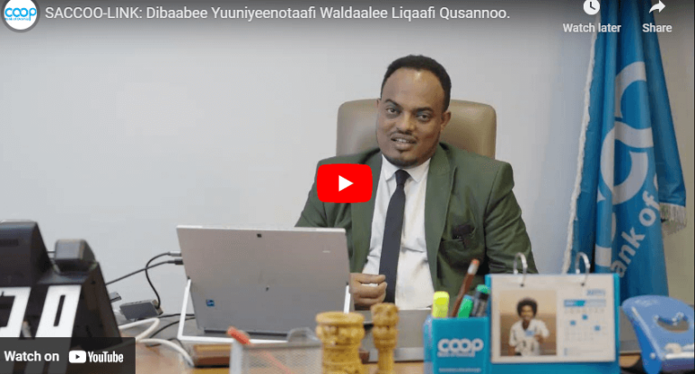 Coopbank SACCO-Link | Cooperative Bank of Oromia